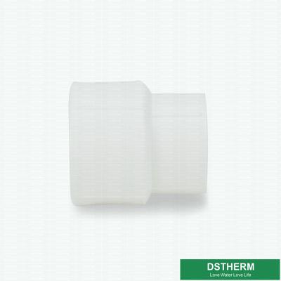 China White Ppr Pipe Accessories Size 20 -160 Mm For Water Supply Reducing Coupling Shape for sale
