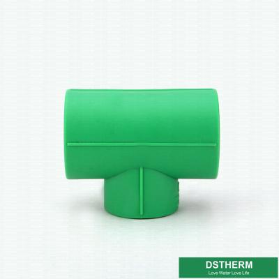 China ISO9001 160mm Socket Fusion NPT Thread Ppr Equal Tee for sale
