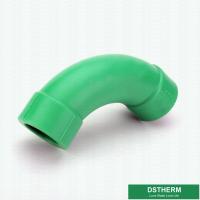 China BSPP Thread Long Arc Shaped Elbow PPR Pipe Fittings for sale