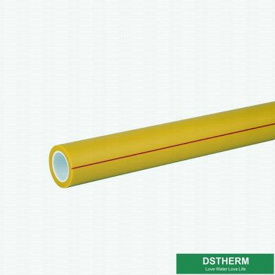 China Colorful Ppr Polypropylene Water Supply Pipe Ppr Plastic Water Pipe Smooth Inner Walls for sale