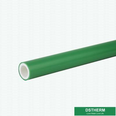 China Colorful Ppr Polypropylene Water Supply Pipe Ppr Plastic Water Pipe Smooth Inner Walls for sale