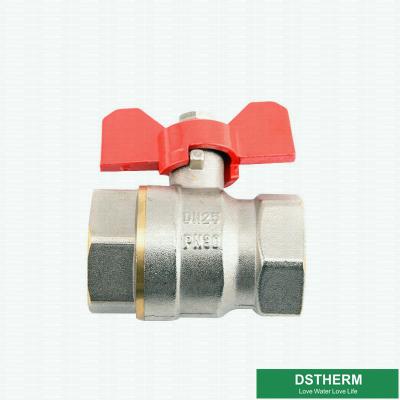 Cina Valvola a sfera d'ottone forgiata infilata femminile maschio Mini Brass Ball Valve della maniglia della farfalla in vendita