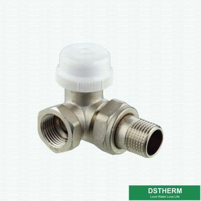 Cina Valvola termostatica maschio tradizionale d'equilibratura su misura del radiatore di sicurezza del peso più pesante d'ottone di colore in vendita