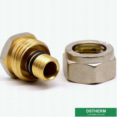China Female Pipe Plug Threaded Coupling Fittings Compression Brass Fittings Screw Fittings For Pex Aluminum Pex Pipe for sale