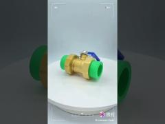 brass double union ball valve heavier type 20mm to 100mm full sizes fast flow