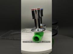 ppr stop valve  longer handle cutomized handle excellent sealing performance