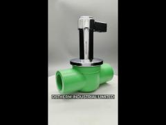 luxury copper-plastic ppr ball valve corrosion resistant high pressure level