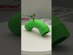 Water Supply Ppr Arc-shaped Elbow Customized Size
