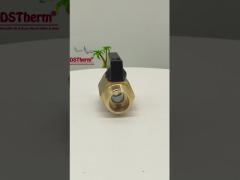 Messing vrouwelijke en mannelijke mini-balklep voor loodgietersysteem 1/2'' corrosiebestendigheid