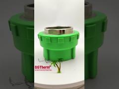 PPR Female Threaded Coupling Plastic PPR Pipe Fittings 75*2 1/2