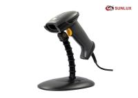 China Automatic Reading Laser Barcode Scanner with Black ABS PC Casing Anti Shock for sale