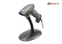 China Automatic Reading Laser Barcode Scanner with Black ABS PC Casing Anti Shock for sale