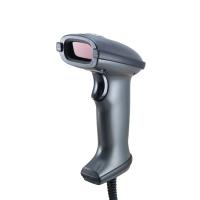 China Durable Exquisite Black Laser Wired Online Upgrade Barcode Scanner for sale