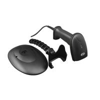 China Black Grocery Store Barcode Scanner Automatic Scanning With USB / RS232 Interface for sale