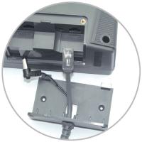 China Black Omnidirectional Laser Barcode Scanner 5 Mil Optical Resolution 32 Bit CPU for sale