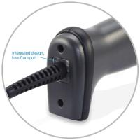 China Rugged Stylish Automatic Barcode Scanner Handfree Type For Supermarket for sale