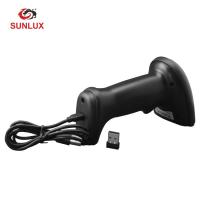 China Bluetooth Laser Barcode Scanner, Plug and Play 2.4G Wireless Code Reader for sale