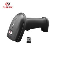 China Bluetooth Laser Barcode Scanner, Plug and Play 2.4G Wireless Code Reader for sale