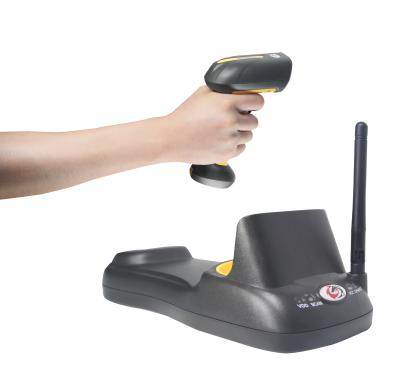 China Waterproof Industrial Inductive Charging Wireless Barcode Scanner for sale
