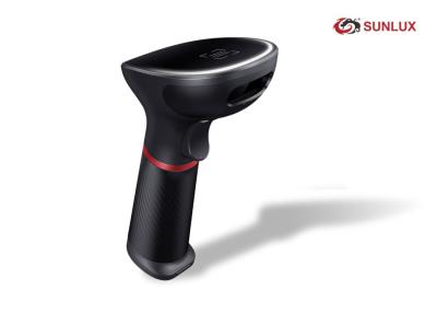 China ABS + TPU Shutter Imager Black Handheld 2D Barcode Scanner Fashionable for sale