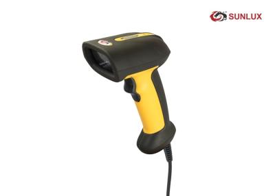 中国 セリウムの証明産業レーザーのバーコードの走査器、ワイヤーで縛られた手持ち型のバーコードの読者 販売のため
