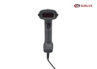 China 3 Mil Handheld Laser Barcode Scanner High Density Flexible Identify Simple Operation for sale
