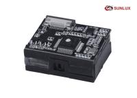 China 3.3V Barcode Scanner Module Red Aiming Light Black PCB Quick Reading CMOS 1D Barcode Scan Engine for sale
