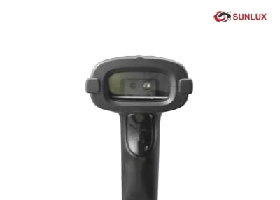 China CMOS Sensor 2D Wired Barcode Scanner Entry Level Black ABS Rugged Case for sale
