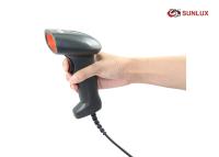 China Red Scan Window Handheld 2D Barcode Scanner High Speed 30 Fps/S for sale