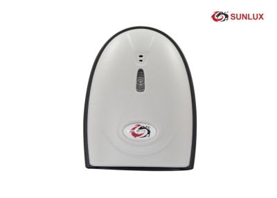 Cina Cassa irregolare durevole bianca del lettore di codici a barre tenuto in mano ABS+PC del laser del cavo di USB in vendita