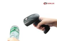 China 32 Bit ARM Black Case Handheld Single Laser Barcode Scanner for sale
