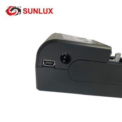 Cina Stampante portatile nera dell'etichetta del termale di Bluetooth 203DPI 58MM in vendita