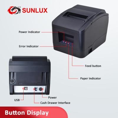 Cina vendita al dettaglio del Usb Lan Thermal Label Printer For di 80mm in vendita