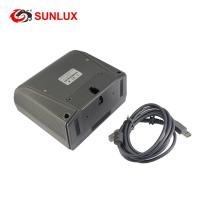 China Anti Scratch Black ABS Case Big Window Mounted Laser Barcode Reader for sale