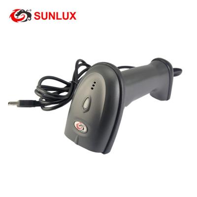 China Van de Lezersscanner gun portable USB van de hoge snelheidsstreepjescode de Kabelzwarte Te koop