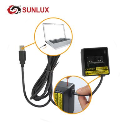 China 2D Embedded Vending Machine Mini QR Code Scanner Module Kiosk Black for sale