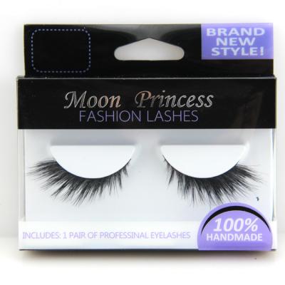 China Tilted Thick Horse Hair False Eyelash 100% Hand Made False Eyelash for sale