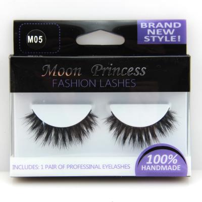China Natural Lengthening 100% Hand Made Horse Fur Horse Hair False Eyelash for sale
