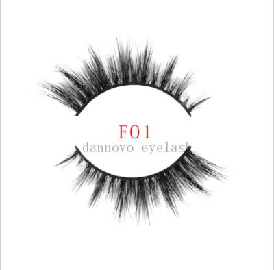 China Private Label Strip Eyelashes Mink 3D Mink EyeLashes 25mm Hand Made Eyelash for sale