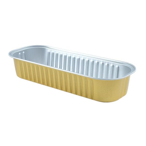 Quality OEM Disposable Aluminum Foil Durian Pan Container for Baked Sweet Potato Sushi for sale