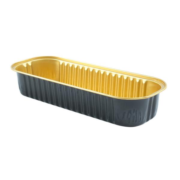 Quality OEM Disposable Aluminum Foil Durian Pan Container for Baked Sweet Potato Sushi for sale