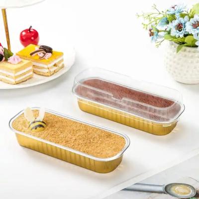 China 200ml Disposable Aluminum Foil Baking Cake Cup Container for Cheese Dessert Bread for sale