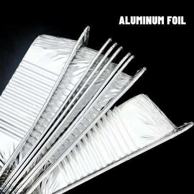 China Aanbevolen op maat 10 stuks aluminium folie bak vierkante lunchdoos keukenbenodigdheden Te koop
