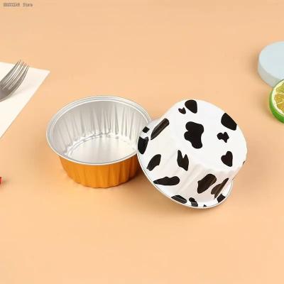 China Small Reusable Round Aluminum Foil Tin Cup Pudding Cake Mold for Baking Pastry Tools for sale
