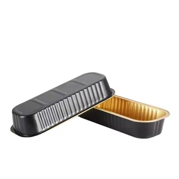 Quality Customized Logo Acceptable Aluminium Foil Lunch Boxes for Roast Chicken for sale