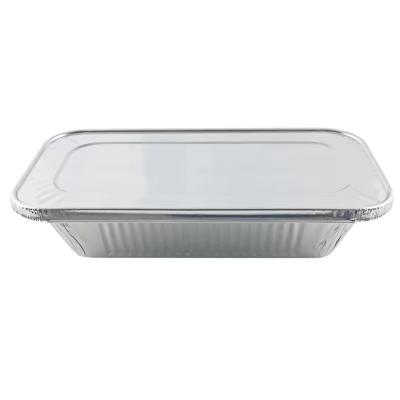 China Customized Logo Acceptable Aluminum Foil Container for Takeaway Food Boxes for sale