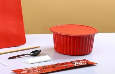 China PP Disposable Food Packaging Box for Chocolate Tin Foil Container Microwave Safe for sale