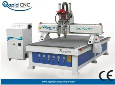 China Chinese High efficient Automatic spindle changing CNC Woodorking machine for furniture and cabinet for sale