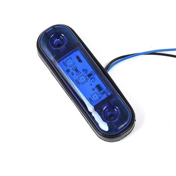 Quality Led Amber Red White Green Blue Truck Side Marker Light 12-24v Universal Voltage for sale