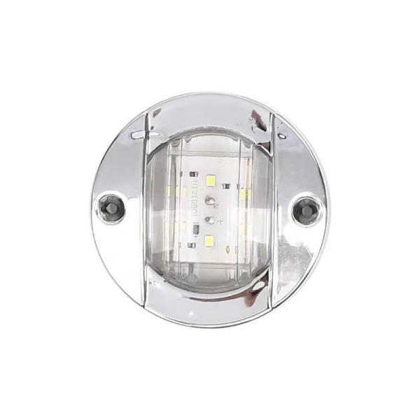 Quality 12v24v6led Round Signal Lamp Trailer Yacht Lamp Truck Side Lamp Truck Side Lamp for sale
